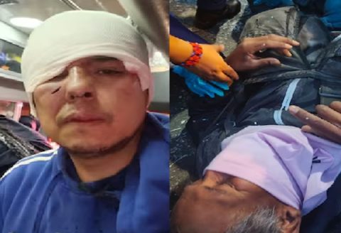 Policías capitalinos agreden a periodistas durante la marcha del 2 de ...